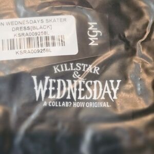 Killstar | Dresses | Nwt Killstar Wednesday Collab Long Sleeved Skater ...